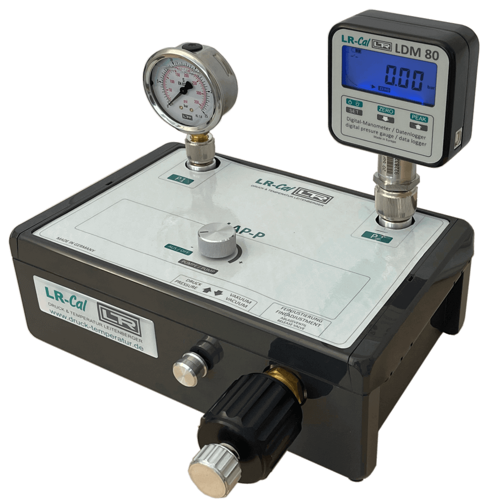 LR-Cal LAP-P electric pressure test pump
